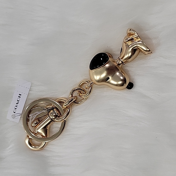Coach | Accessories | Coach Peanuts Snoopy Metal Bag Charm | Poshmark